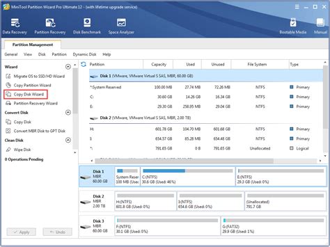 Copy Disk Wizard MiniTool