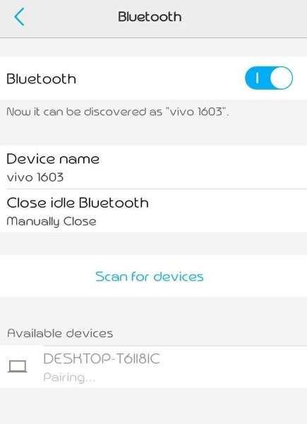 Dateien per Bluetooth von Android auf PC übertragen und im Gegenteil