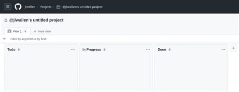 How To Create A Board With Github Issues