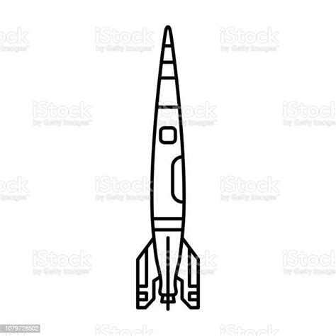 항공 우주 연구 프로그램 Multistage 로켓의 선 평면 벡터 아이콘 요소 만화 스타일 로켓 우주 비행사 모험입니다 우주선 기술 그림입니다 공간 조사입니다 갤럭시입니다
