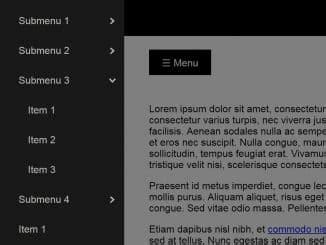 Accordion Sidebar Menu With CSS And JQuery CodeHim