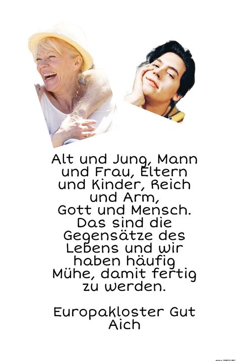 Herziger Spruch Alt Und Jung