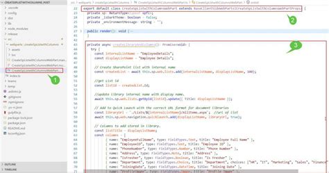 Create A Sharepoint List Using Sharepoint Framework Spfx