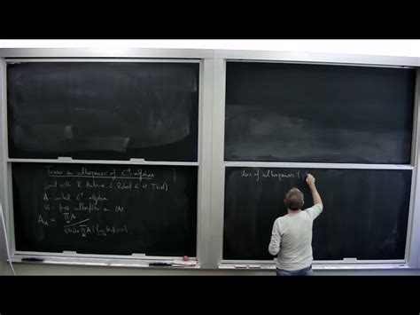Free Video Traces On Ultrapowers Of C Algebras From Fields Institute Class Central