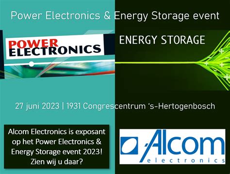 alcom electronics power electronics and energy storage event