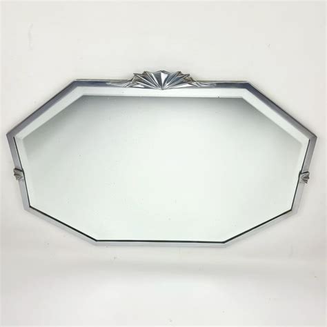 Exceptionally Art Deco Silver Plated Octagonal Wall Mirror Catawiki