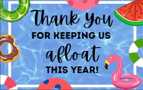 Thank You Keeping Us Afloat Etsy