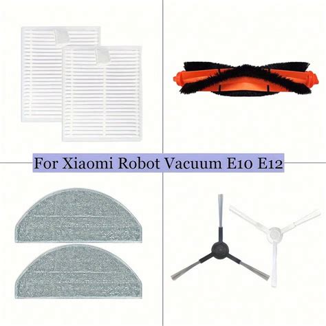 For E10 B112 E12 Sweeping Robot Vacuum Cleaner Spare Parts Main Brush