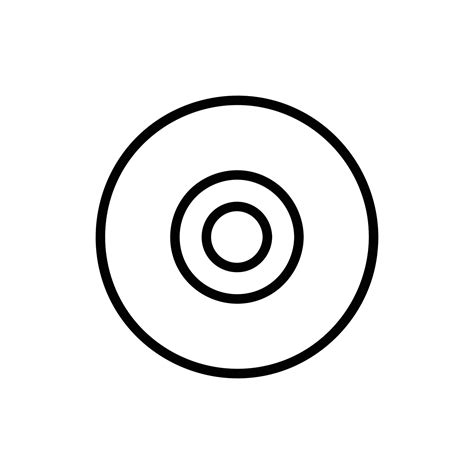 Compact Disc Vector Icon 16227650 Vector Art at Vecteezy