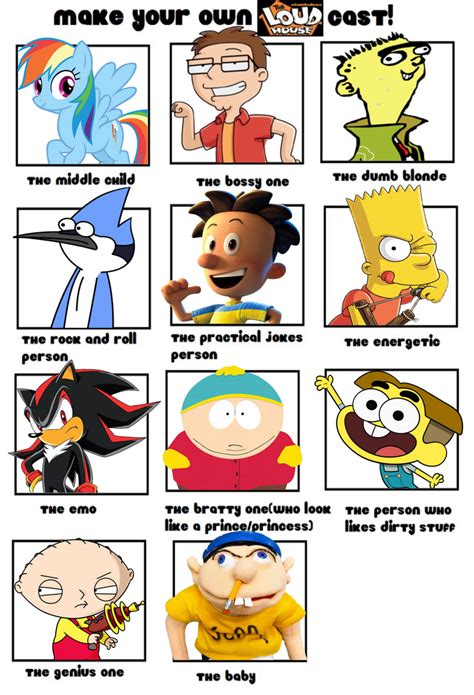 The Loud House Genderbent Cast Meme By Gooey0822 On Deviantart