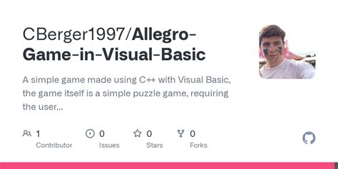 Github Cberger1997allegro Game In Visual Basic A Simple Game Made