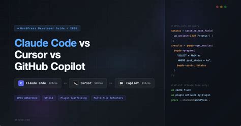 Claude Code Vs Cursor Vs Github Copilot 2026