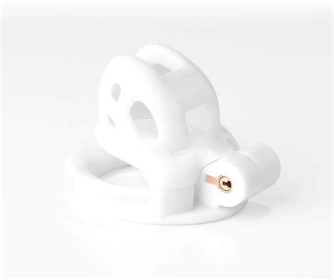 Pink Black White Tiny Cobra Chastity Cage For Men Cute Smallest Cock