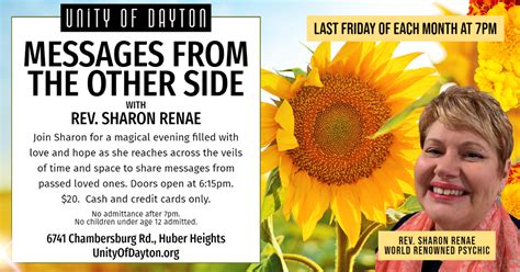 Messages From The Otherside Unity Of Dayton