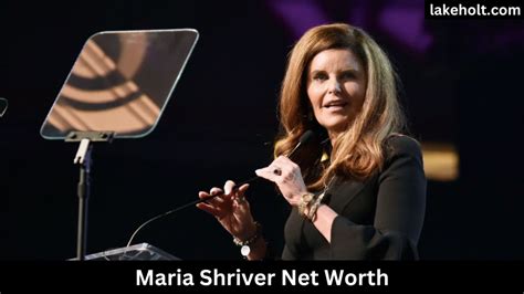 Arnold Schwarzeneggers Ex Wife Maria What Is Maria Shriver Net Worth