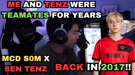 S0m On Him And Sen Tenz Being Teammates Youtube