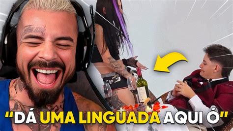 Reagindo A MULHERES Vs THIAGO SEM T YouTube