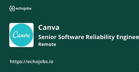 Canva Is Hiring Senior Software Reliability Engineer Open To Remote