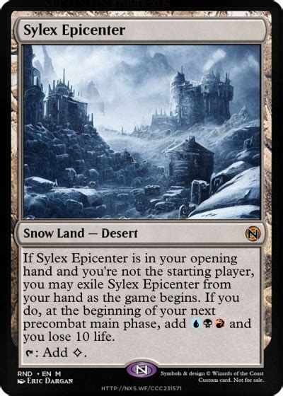 Mtgnexus Sylex Epicenter