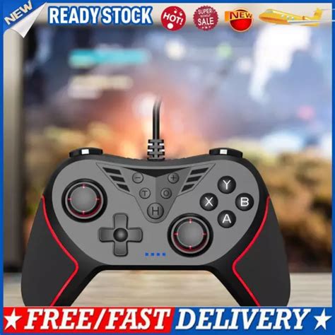 Usb Wired Game Controller Gamepad Joystick For Switch Console Pc Black Eur 19 60 Picclick Fr
