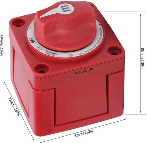 Accuschakelaar Isolator 12 48 V 6006 6004 Mini Aanuit 2 Posities