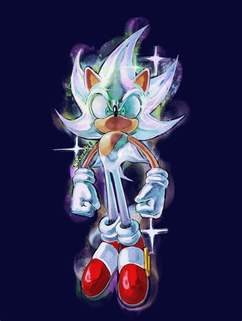 Silver The Hedgehog And Super Silver Sonic Drawn By Kornart Danbooru