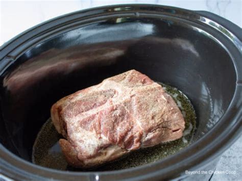 Bbq Pulled Pork Crockpot Recipe Beyond The Chicken Coop