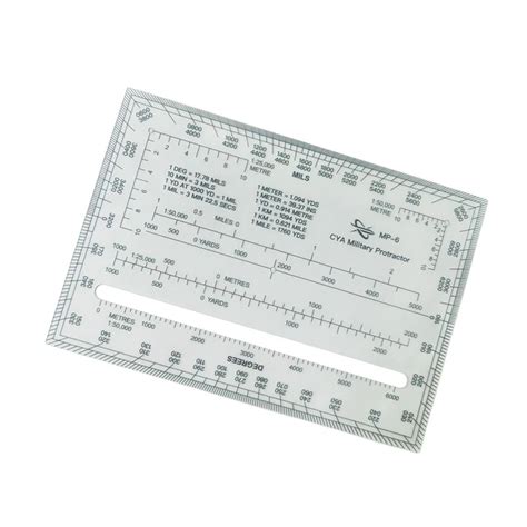 Square Protractor Ruler Map Protractor For Engineering Architecture Map