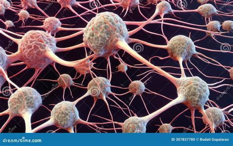 a network of interconnected cells symbolizing complex biological
