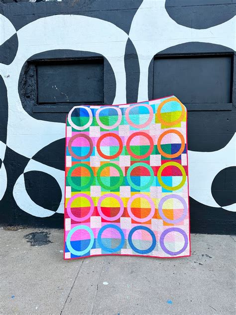 Ring Toss Quilt Pattern Paper Pattern Annabel Wrigley Handmade