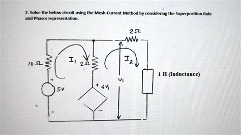 video solution 2 solve the below circuit using the mesh current
