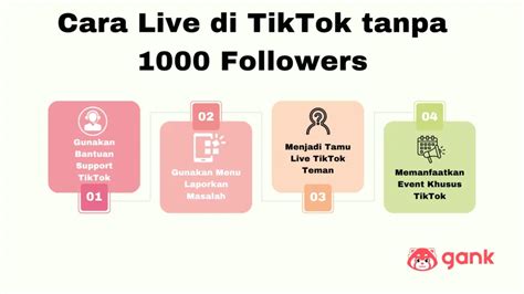 Ini Dia 4 Cara Live Di Tiktok Tanpa 1000 Followers Terbaru