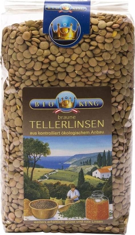 Bioking - Naturalne Produkty Najwyższej Jakości Brązowa Soczewica Bio ...