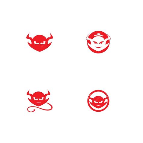 Premium Vector Devil Logo Vector Template