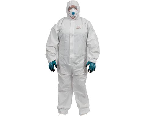 Ysf C500w Type 56 White Disposable Coveralls Overalls Supa Super