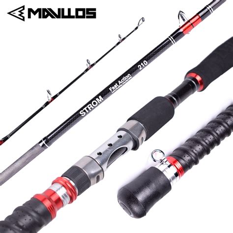 Mavllos Strom 1.8M 2.1M Zoutwater Jigging Hengel 3... – Grandado
