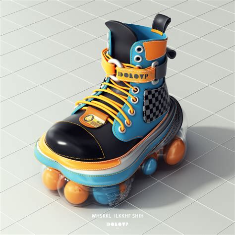 Creative 3d Concept Shoes【创意3d概念鞋】某童鞋 站酷zcool