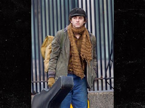Timothée Chalamet Channels Young Bob Dylan on Biopic Set Cirrkus News