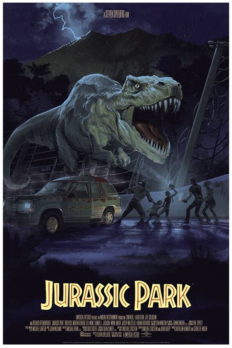 Inside The Rock Poster Frame Blog Mondo Jurassic Park Posters On Sale
