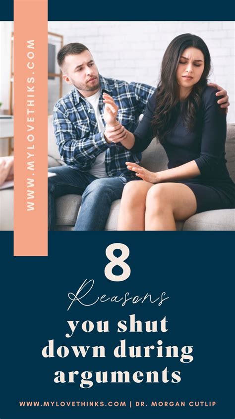 8 Reasons You Shut Down During Arguments My Love Thinks