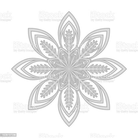 눈송이 디자인에 대 한 흑백 스타일에 단일 아이콘 크리스마스 벡터 기호 재고 일러스트 레이 션 웹입니다 개인 장식품에 대한 스톡