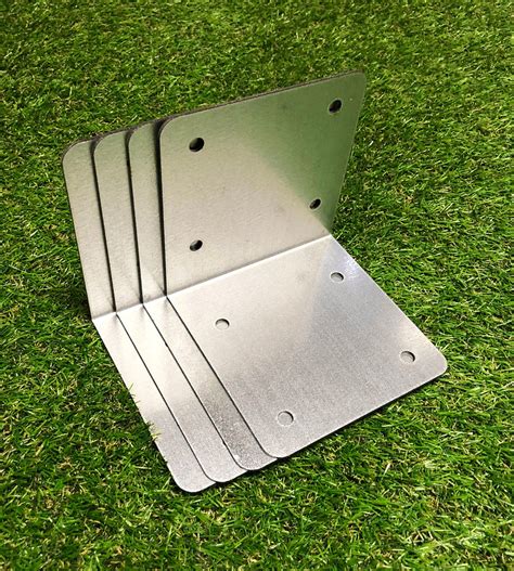 Multipurpose Railway Sleeper Timber Joining Brackets Indoor Outdoors