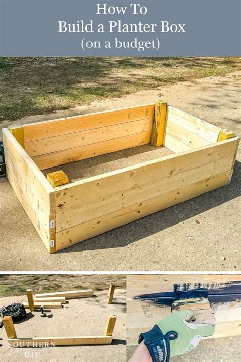 How To Build A Planter Box Budget Build In 2024 Garden Boxes Diy