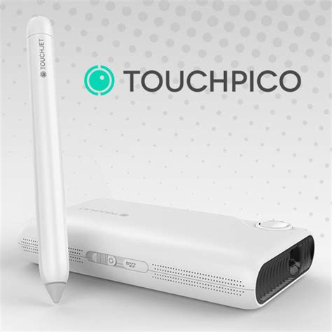touchpico android powered pico projector puts a touchscreen anywhere