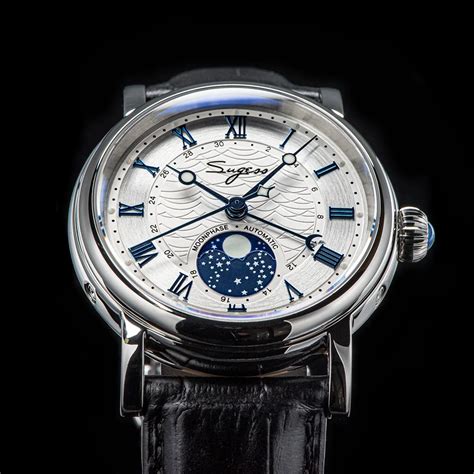 Sugess Relojes Mec Nicos Autom Ticos Para Hombre Reloj Moonphase