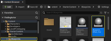 Finding Actors In Unreal Engine Unreal Engine 5 6 Documentation Epic Developer Community