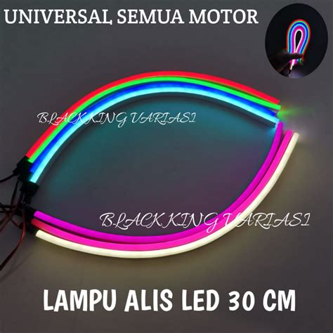Jual Lampu Alis Motor Mobil Cm Led Fleksibel Universal Lampu Alis Led Slim Cm Lampu Alis