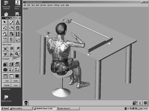 Example Of The Adams Postprocessor That Was Used To Simulate The