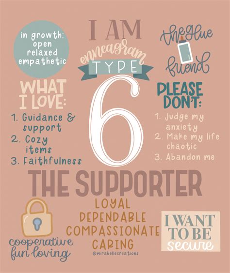 6 Enneagram Enneagram 6 Personality Type 6 The Loyal Skeptic