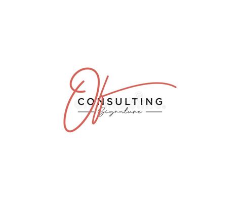 Initial Of Signature Logo Collection Template Vector Hand Drawn